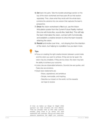 D4D Tools - The Visioning Tool | PDF