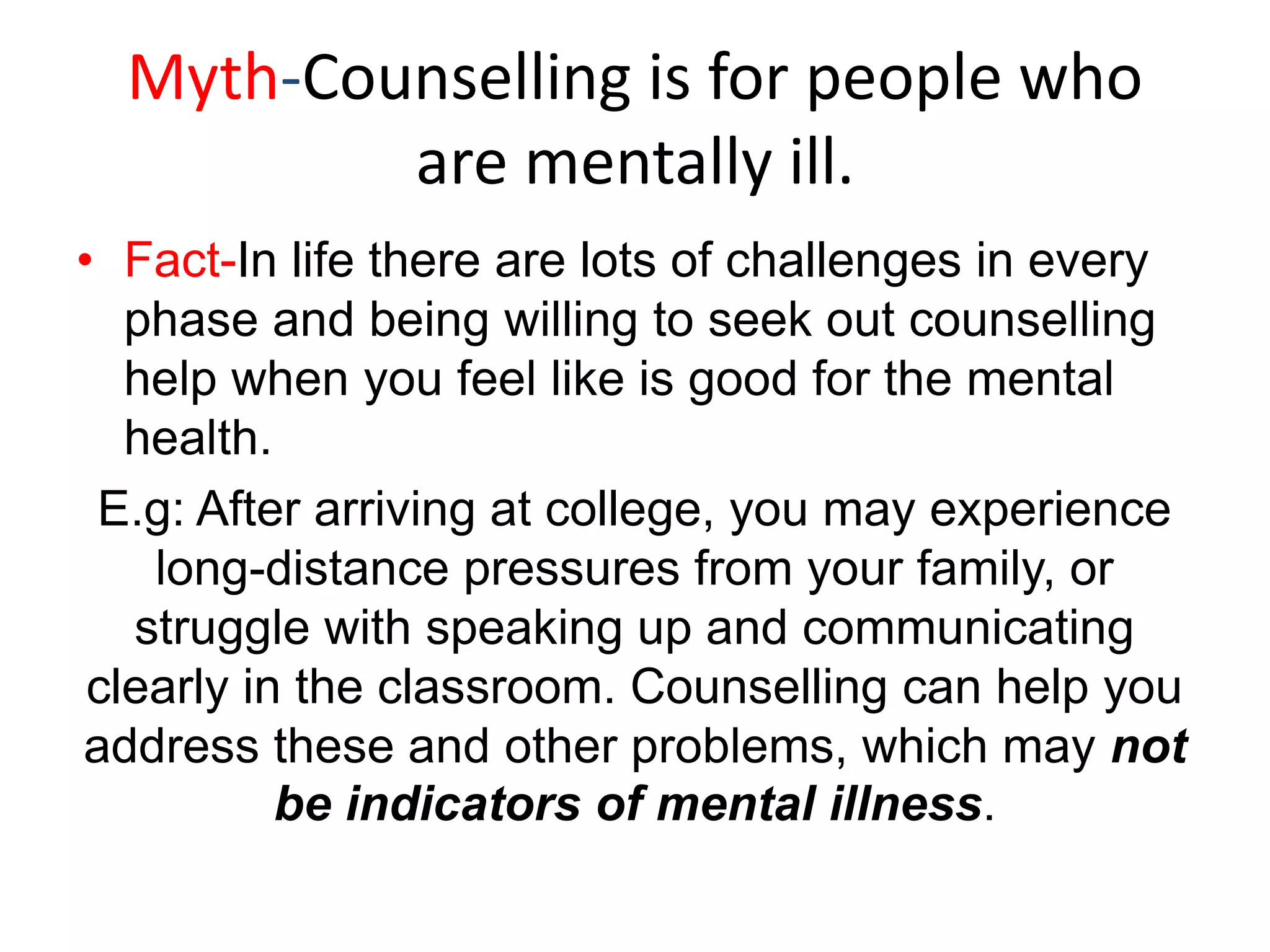 myths & Facts | PPT