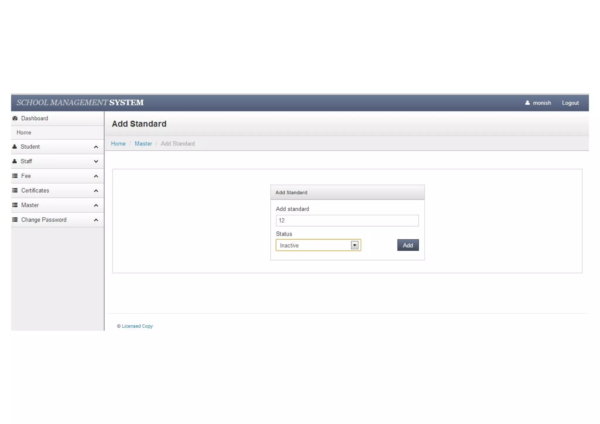 CMS Admin Panel | PDF