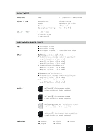 QLOCKTWO CATALOGUE 2014 | PDF | Computer Peripherals | Computing