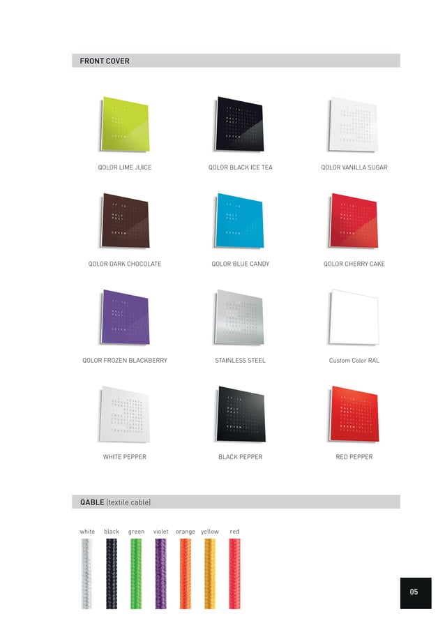 QLOCKTWO CATALOGUE 2014 | PDF