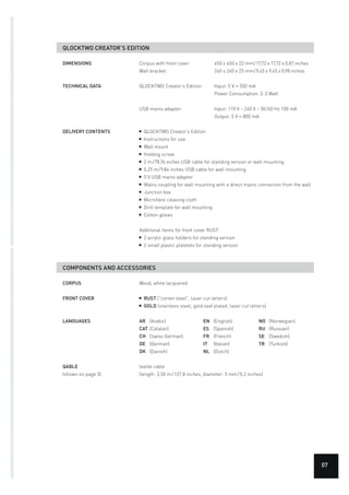 QLOCKTWO CATALOGUE 2014 | PDF | Computer Peripherals | Computing