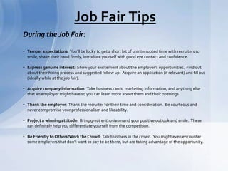 Job Fair Presentation | PPTX