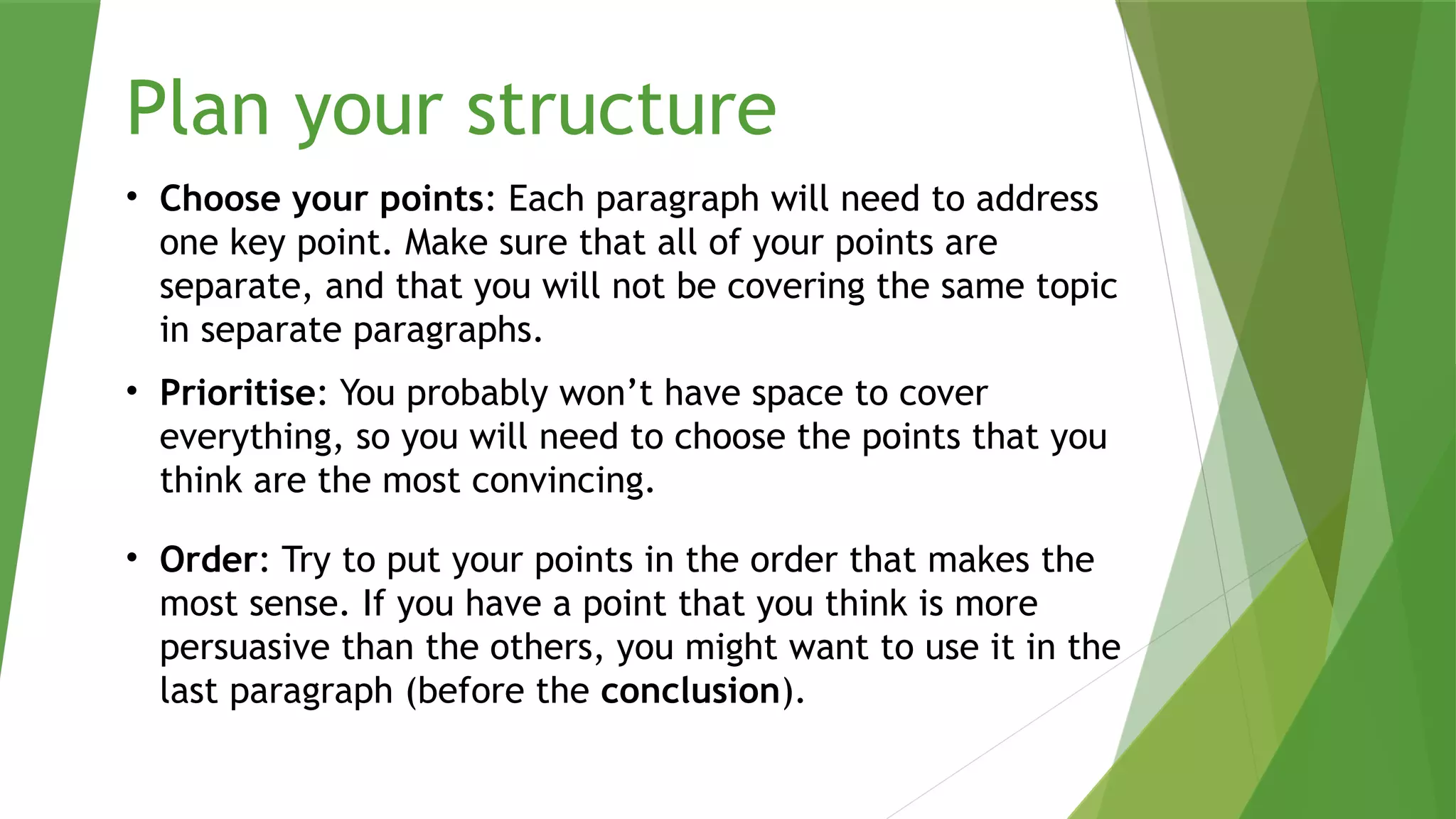 Writing a University Essay Presentation | PDF