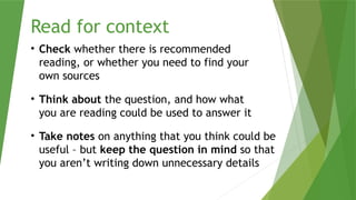 Writing a University Essay Presentation | PDF