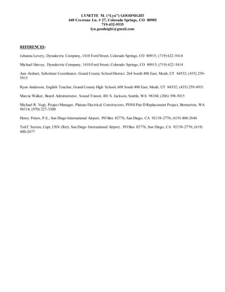 LynResume01-16 | PDF