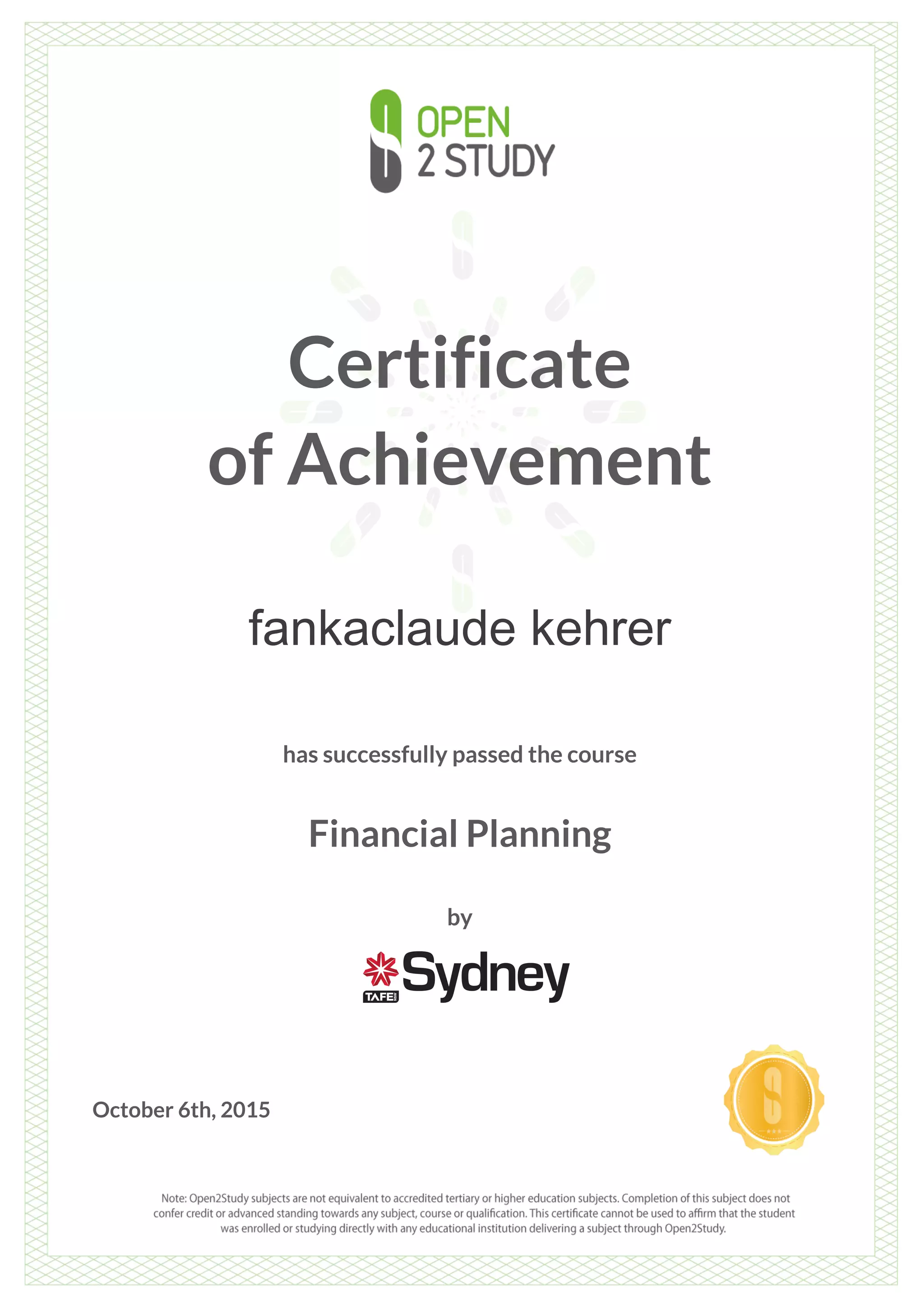 Subject_Certificate_07_October_2015[1] | PDF