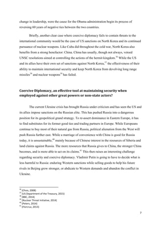 Coercive-Diplomacy | PDF