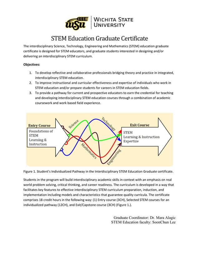 STEM Education Certificate Flyer | PDF