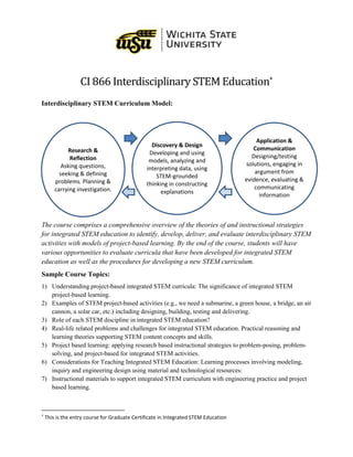 STEM Education Certificate Flyer | PDF