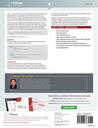 DZone_RC_RxJS | PDF | Web Development | Internet