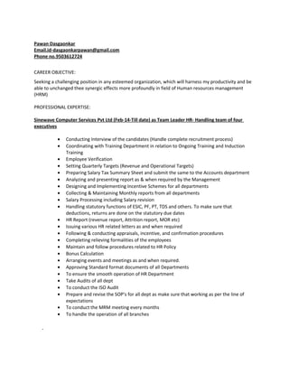 Pawan CV..generalist (1) (1) | DOC