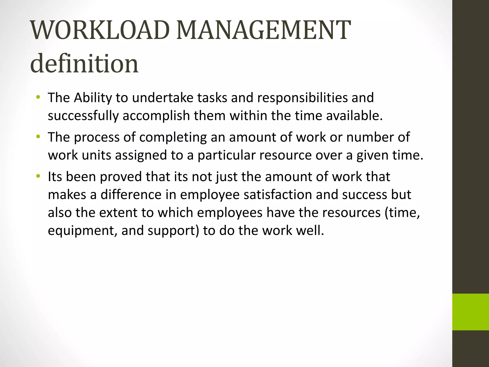 WORKLOAD MANAGEMENT-1 | PPTX