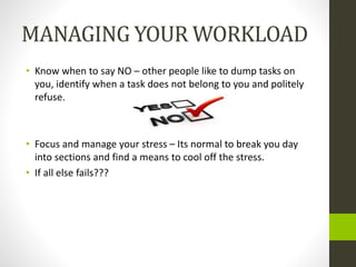 WORKLOAD MANAGEMENT-1 | PPTX