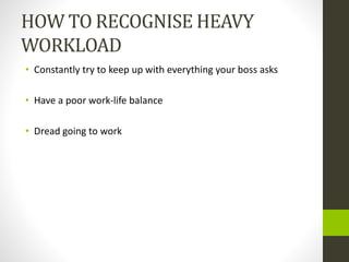 WORKLOAD MANAGEMENT-1 | PPTX