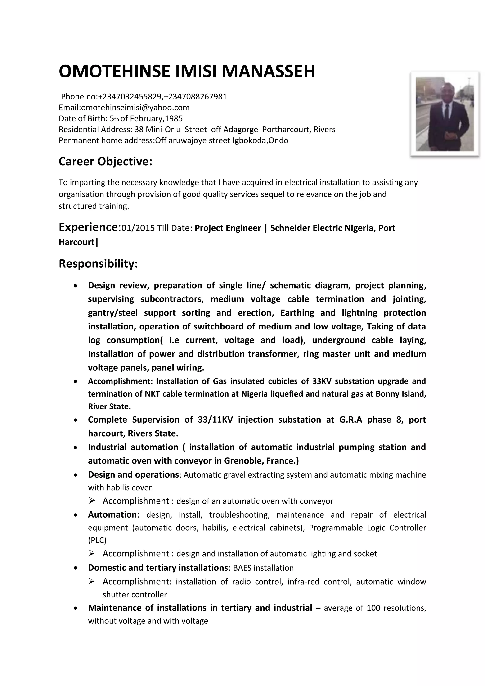 my new cv 2 | PDF