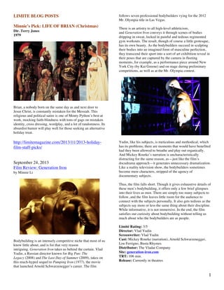 Limite Blog Posts by Minnie Li | PDF