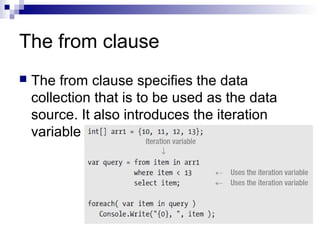 D4 Introduction to LINQ | PPT