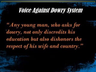 Dowry System | PPTX