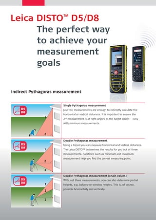 Leica Disto D5 - D8 - Fornid | PDF