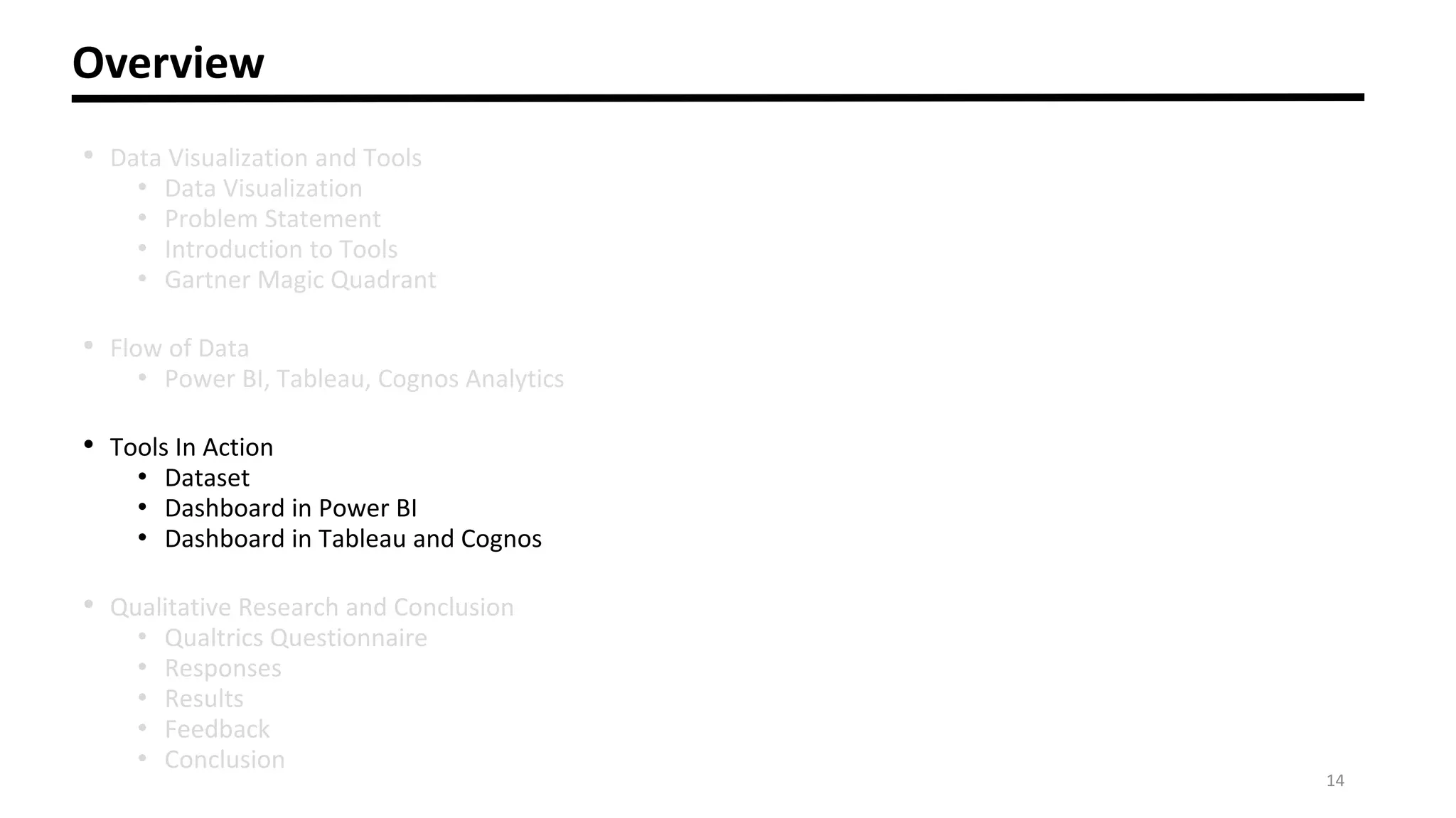 Power BI vs Tableau vs Cognos: A Data Analytics Research | PDF