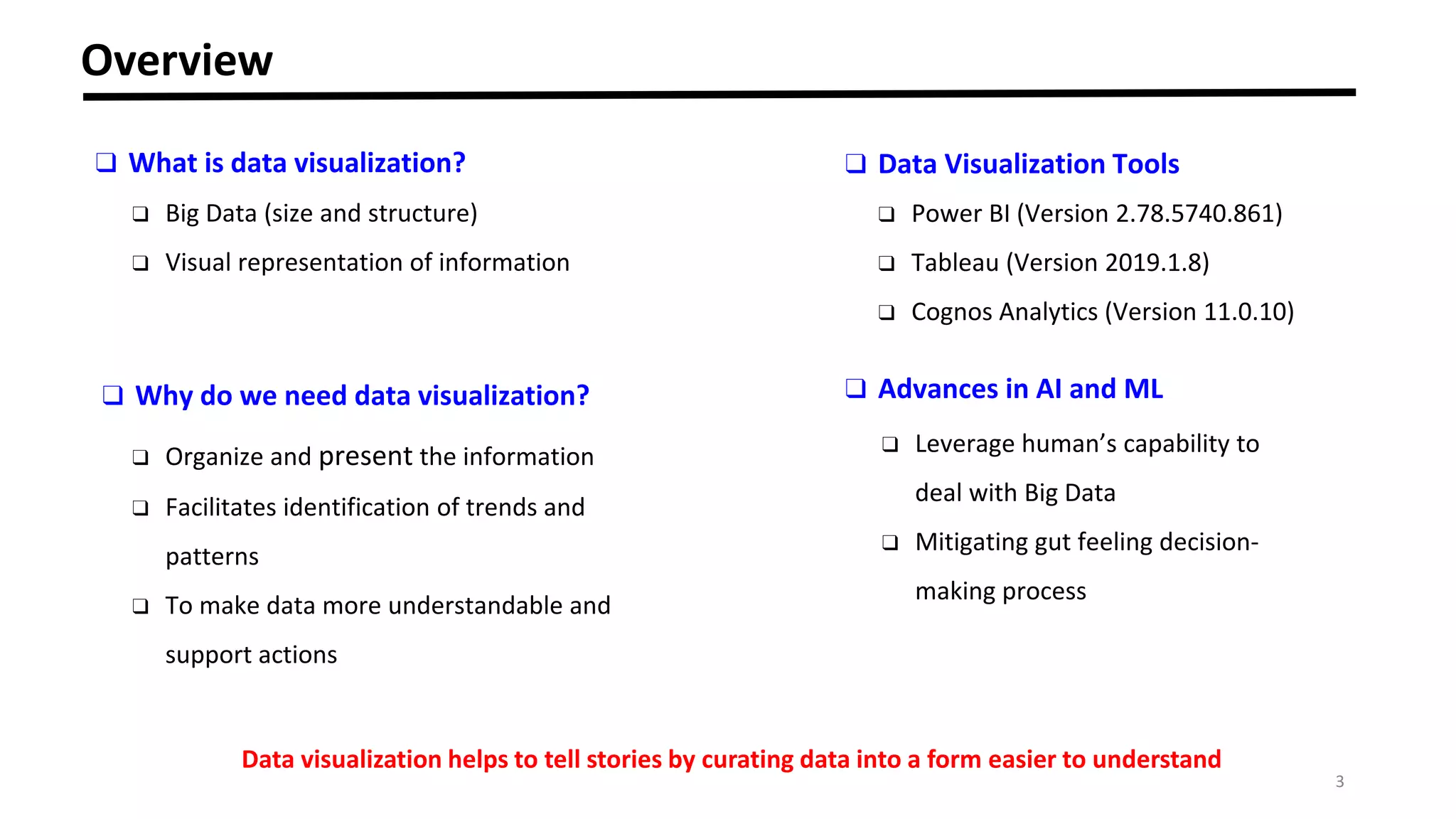 Power BI vs Tableau vs Cognos: A Data Analytics Research | PDF