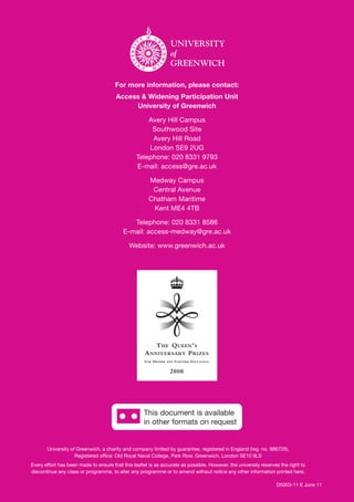 Greenwich University Activities | PDF