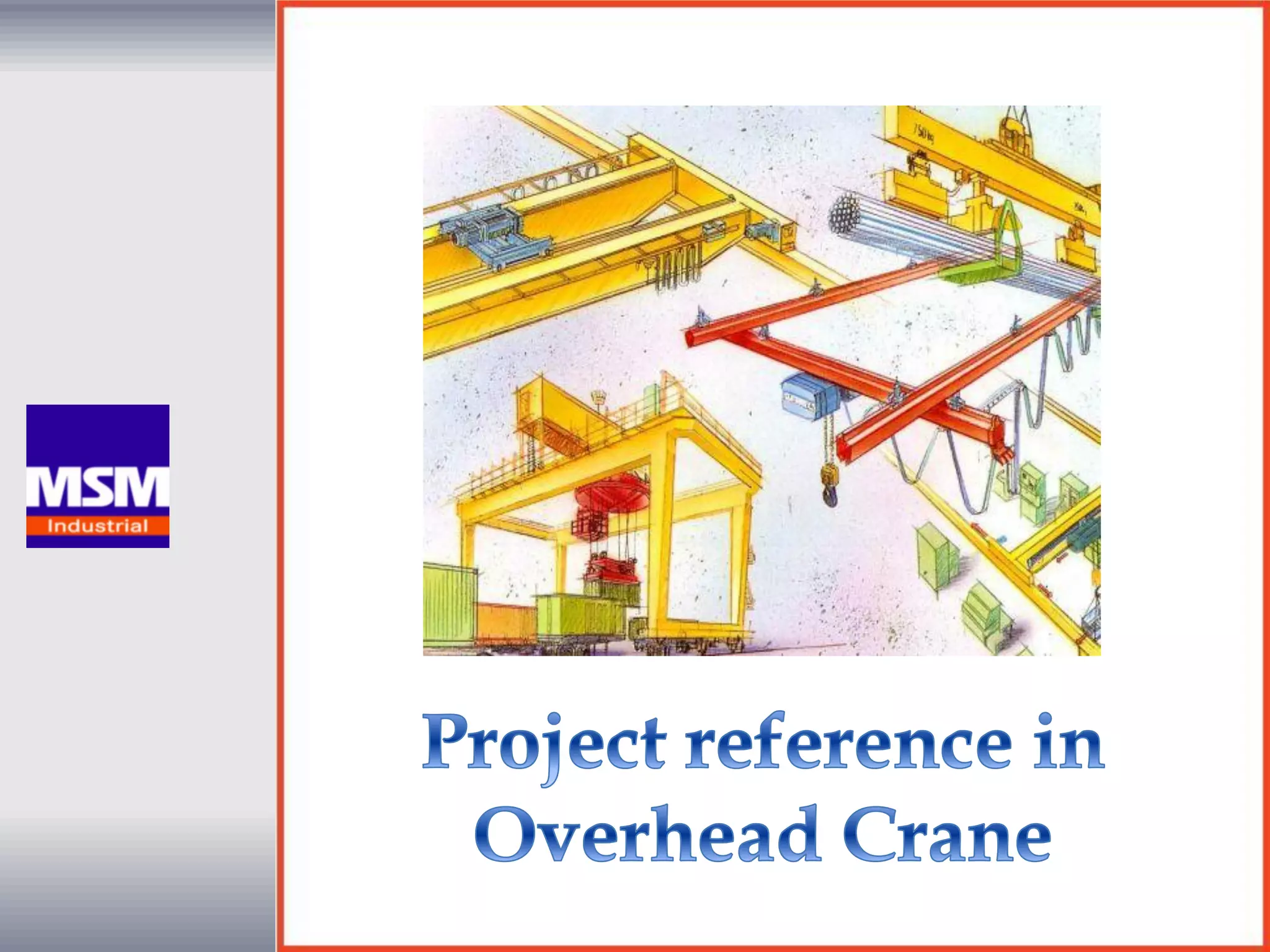 MSM project reference in Crane_Oct 2015 | PPT