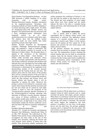 Comparative Study of Manual Lubrication and Automatic Lubrication | PDF