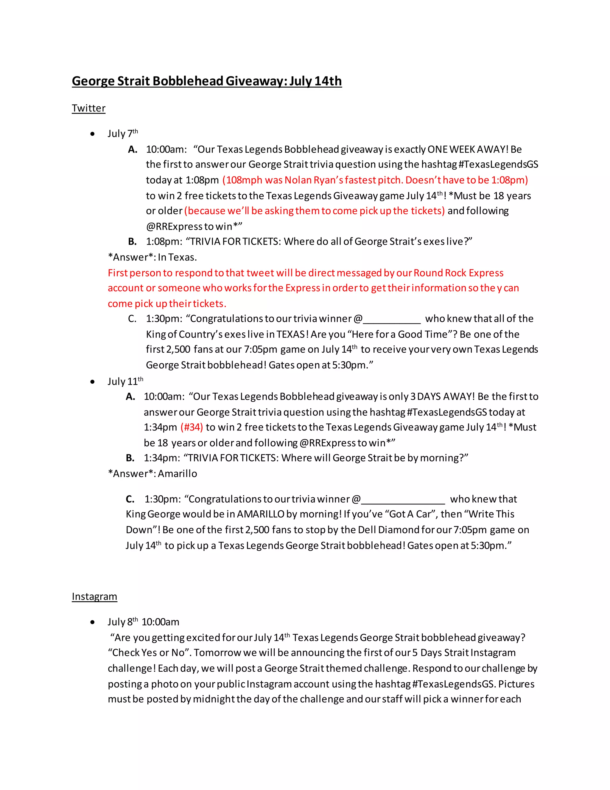 George Strait Bobblehead Project | DOCX