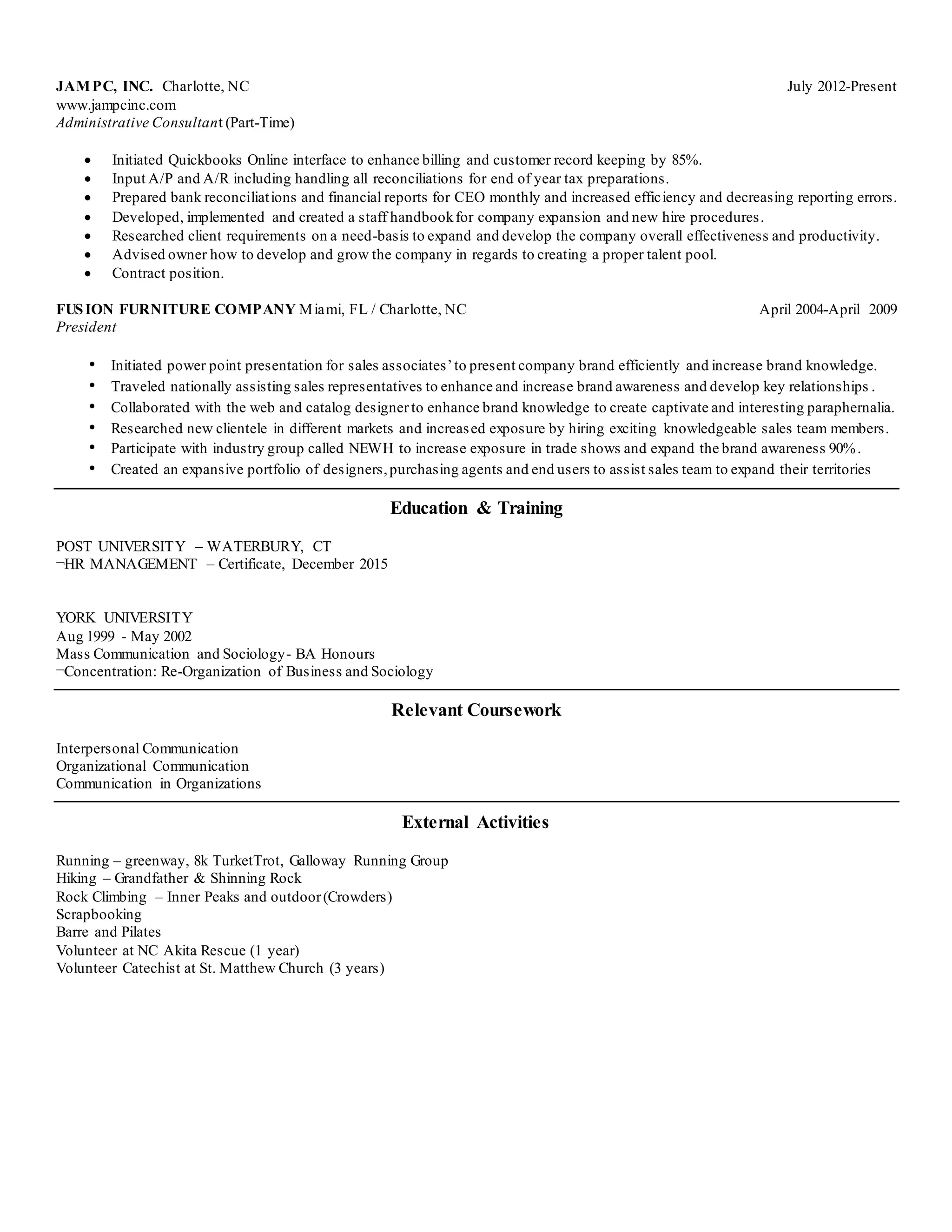 Resume Maria Sison | PDF