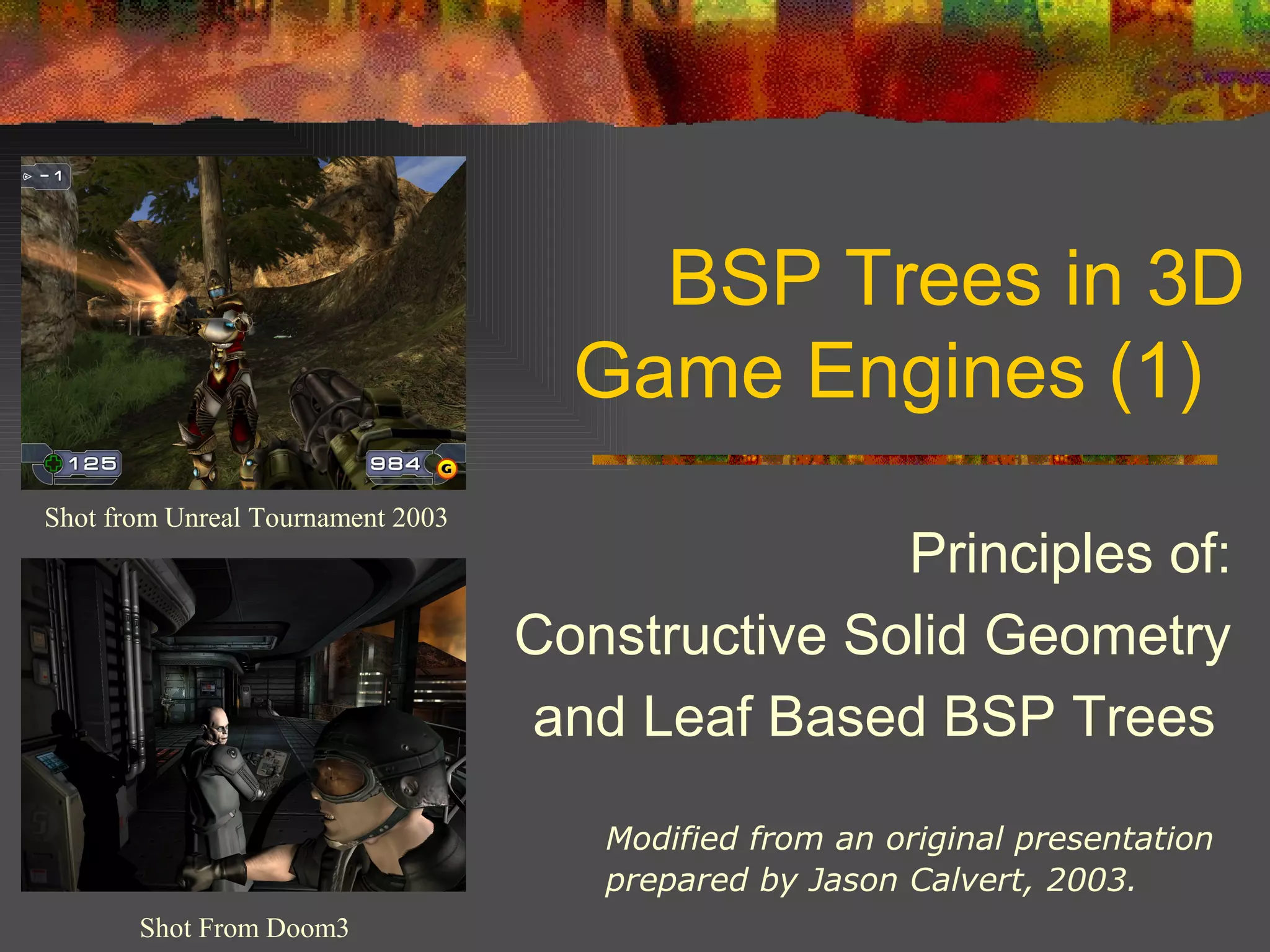 BSPTreesGameEngines-1 | PDF