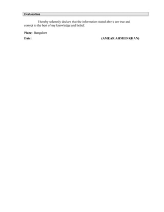 Amear_Resume | PDF