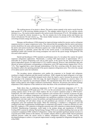 Ejector Expansion Refrigeration Systems | PDF
