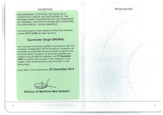 ETO CoC - Gurminder Grewal | PDF