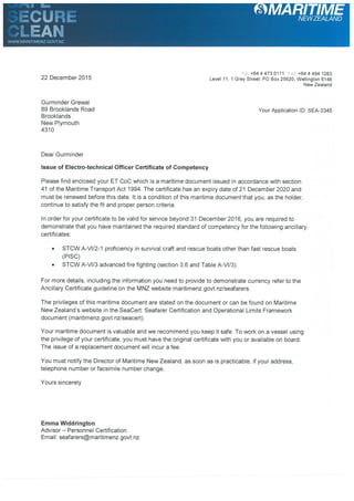ETO CoC - Gurminder Grewal | PDF