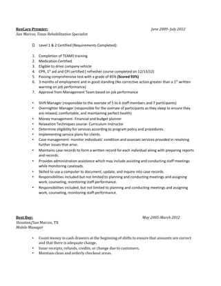 Chris Smith Resume2 | PDF