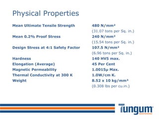 Tungum Presentation Annotated version | PDF