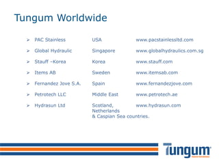 Tungum Presentation Annotated version | PPT