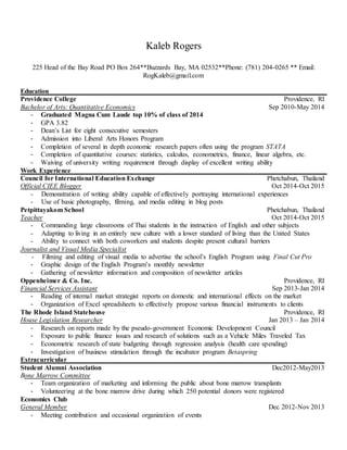 resume 02-16-15 | PDF
