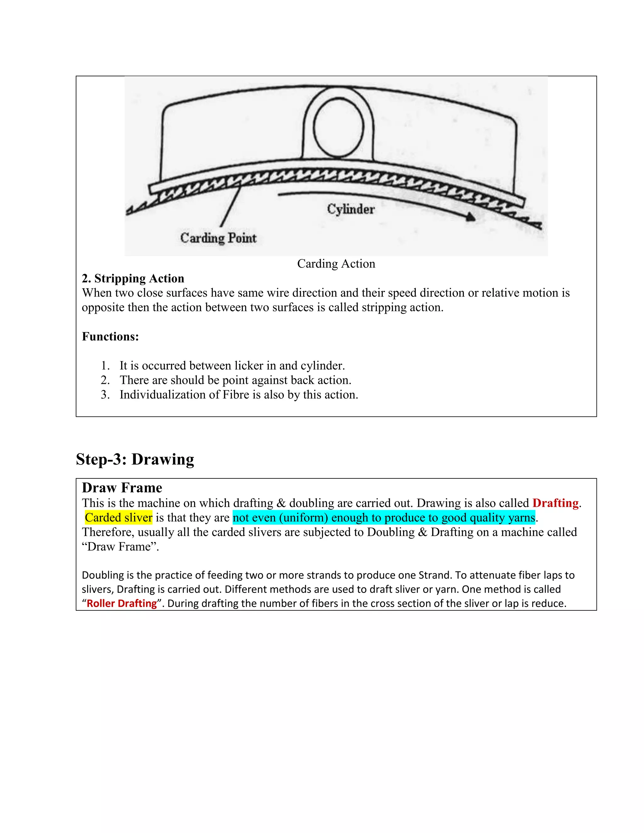 Yarn spining... | PDF