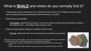 Shale Gas | PPTX
