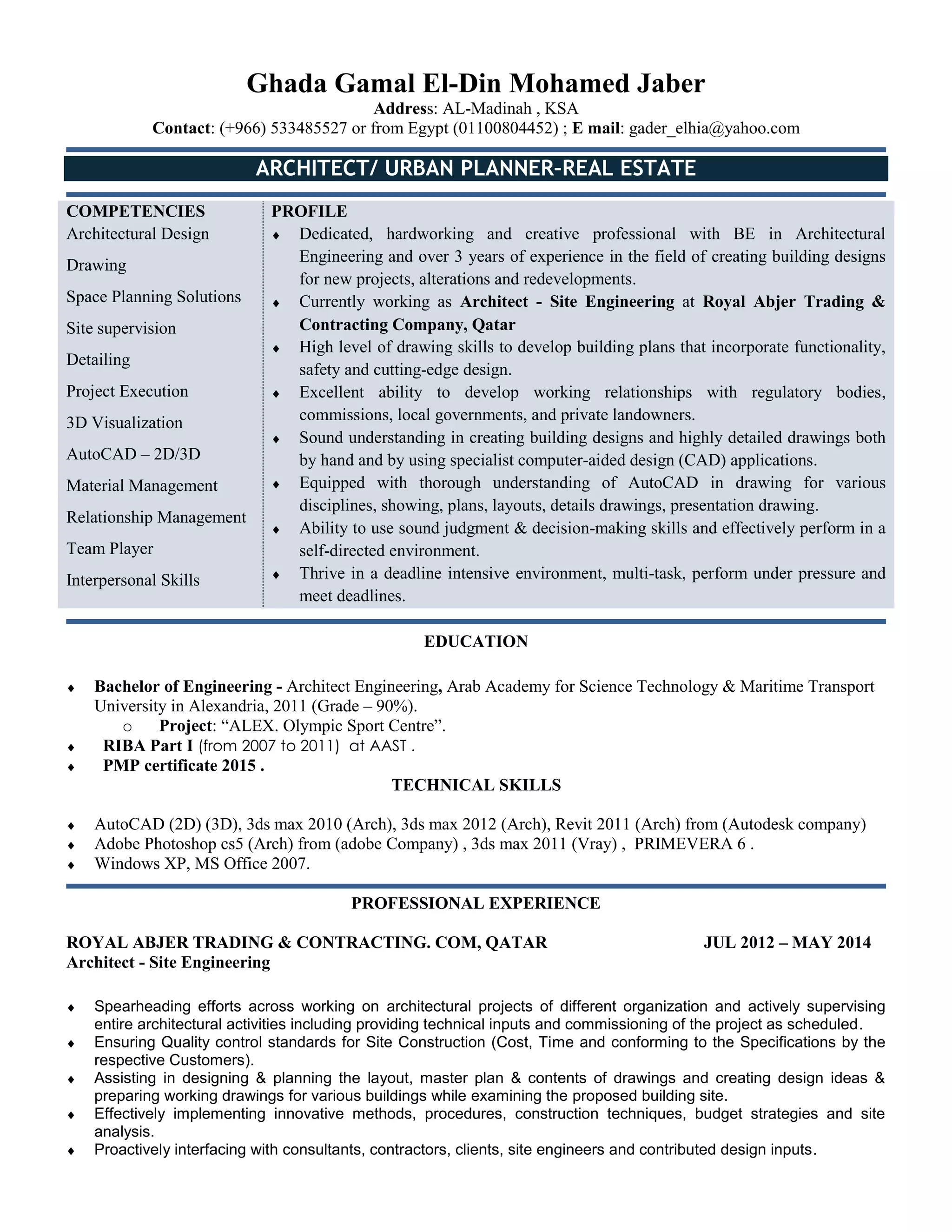 ghada gamal al-dIn PMP | PDF