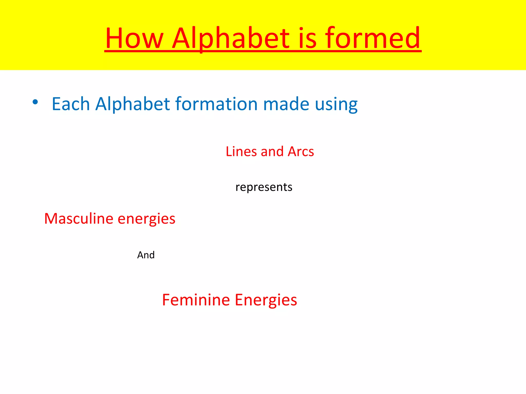 Fun with Alphabets | PPT