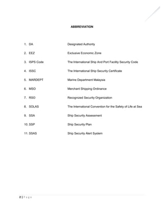 Recognized Security Organization Instruction 1/2022 | PDF