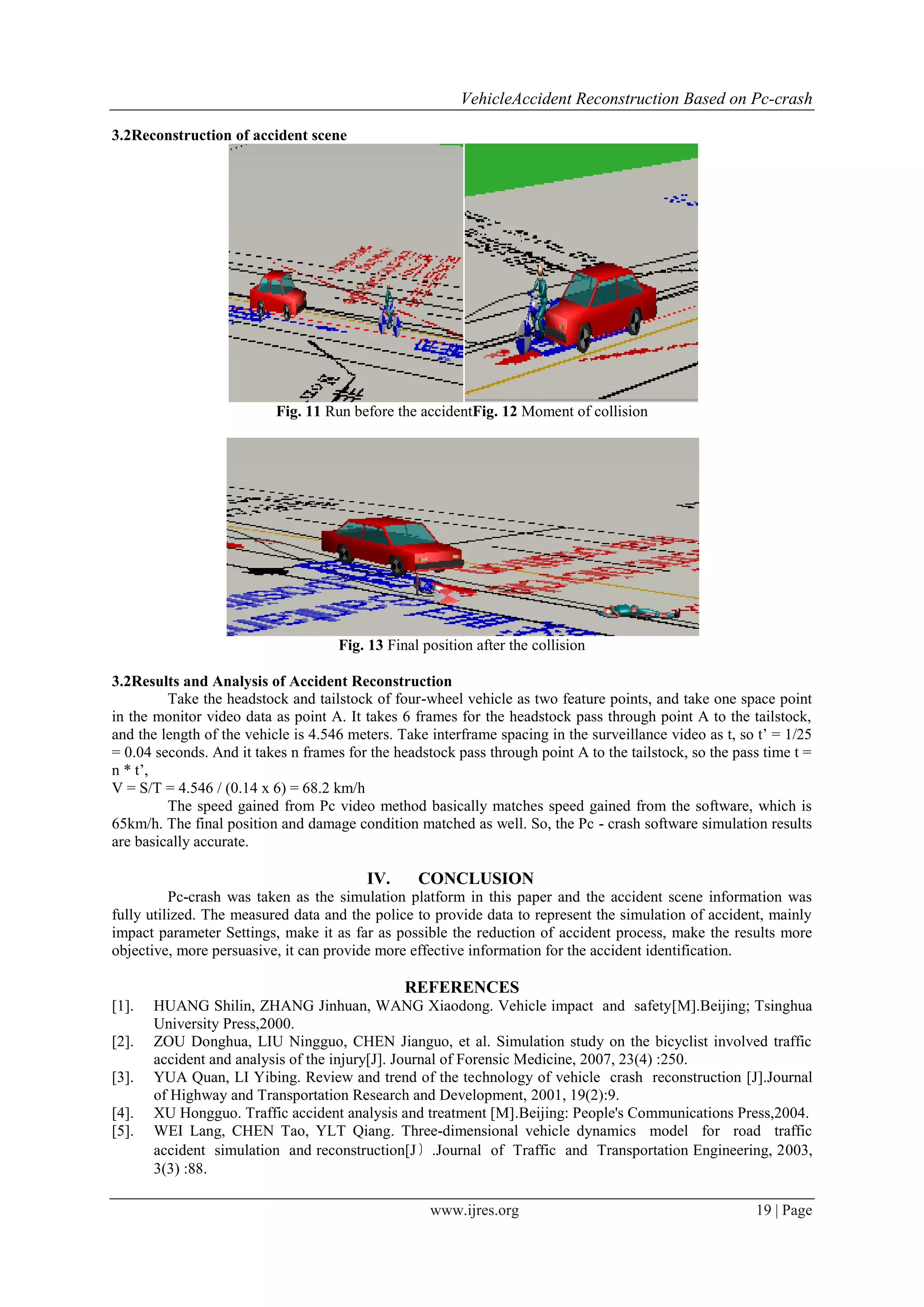 Vehicle Accident Reconstruction Based on Pc-crash | PDF