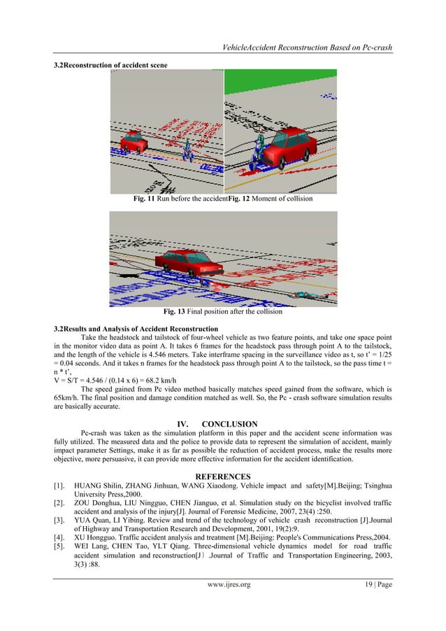 Vehicle Accident Reconstruction Based on Pc-crash | PDF