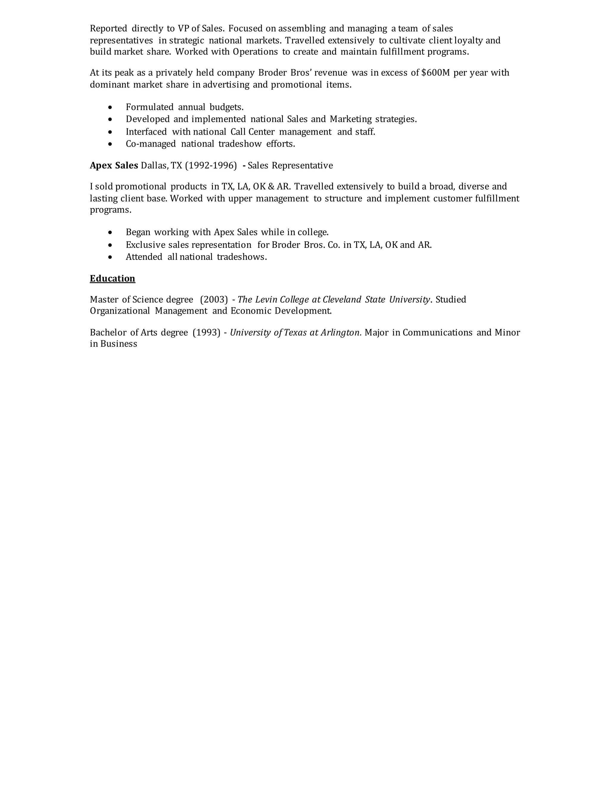 SDS Resume | DOCX