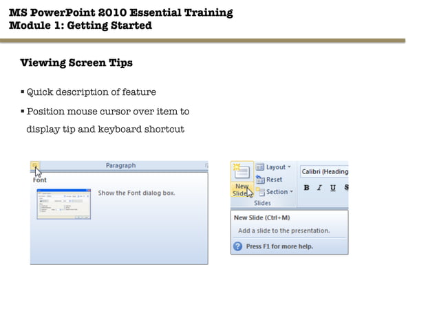 Ms Powerpoint Essential Training Module 1 Pdf