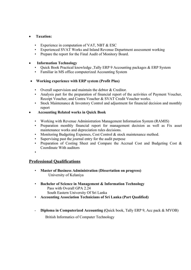 KAMAR RESUME 04 | PDF